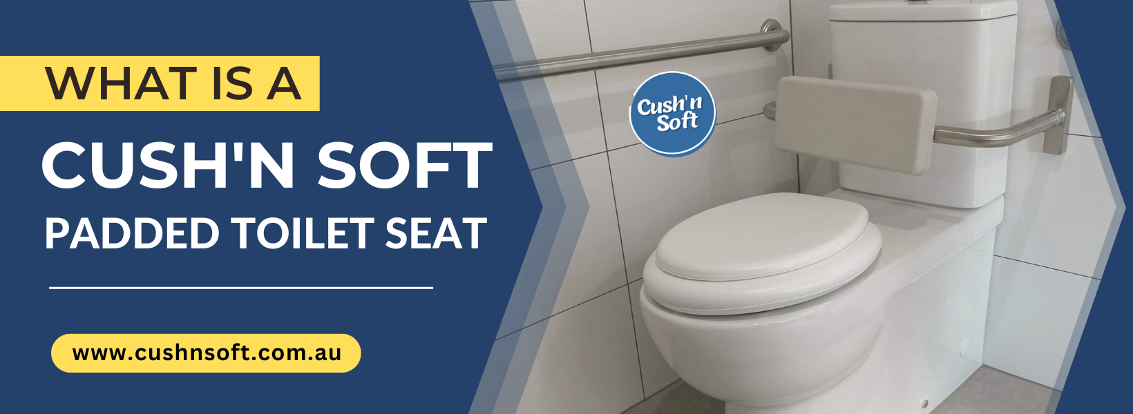 What is a Cush'n Soft Padded Toilet Seat?